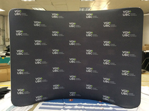 U Curved Backdrop – Display Pacifica